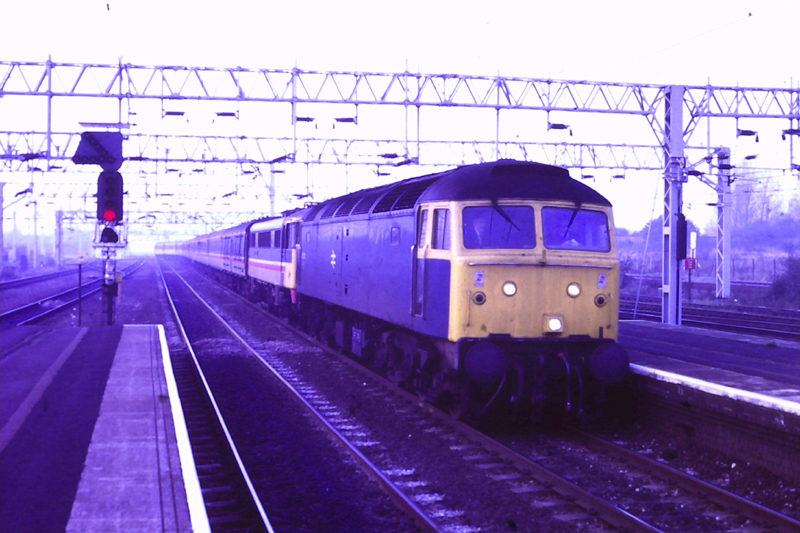Class 58 gala day, Sunday Nov 6th 1988 – Leighton Lists