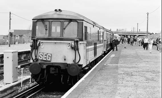 THE GYRE & GIMBLE RAIL TOUR 12th March 1988 – Leighton Lists